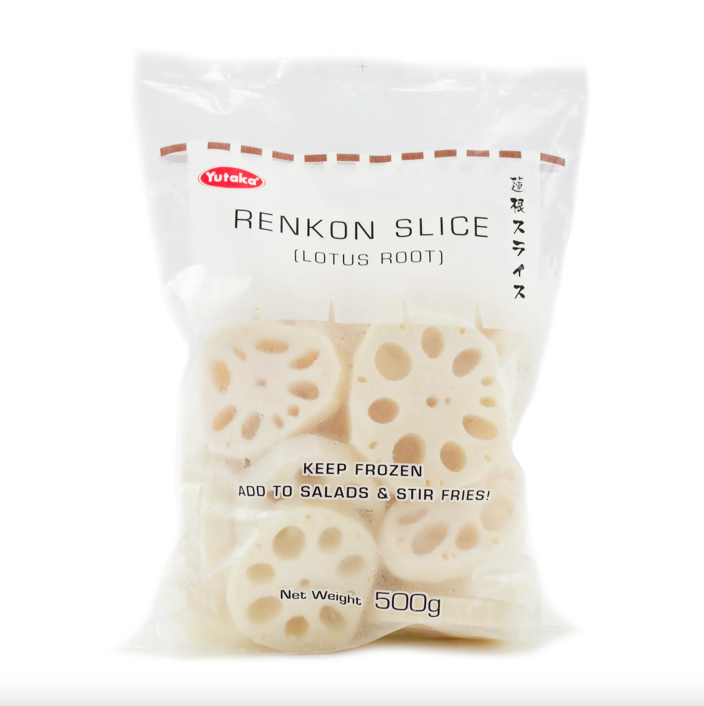 Renkon Slice Lotus Root 急凍蓮藕片 | Asgard Groceries